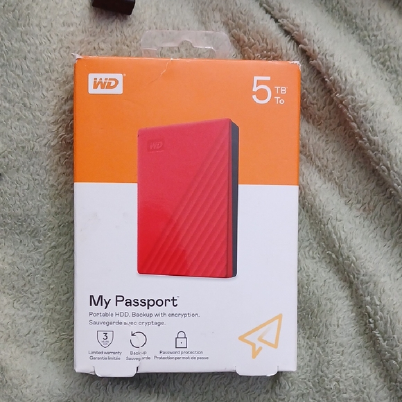 Western Digital | Cell Phones & Accessories | Wd My Passport 5tb ...